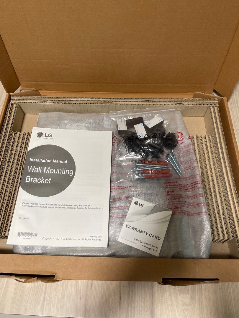 LG TV wall mount bracket, TV & Home Appliances, TV & Entertainment, TV ...