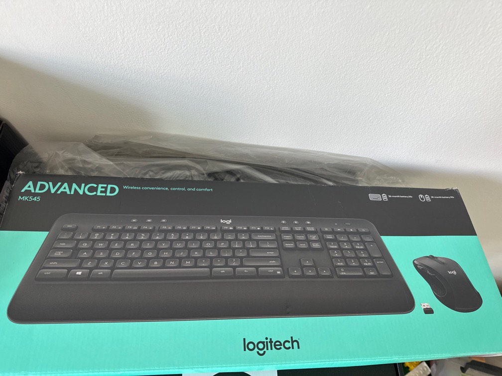 Logitech Keyboard And Mouse Set Mk545 With Box Computers And Tech Parts