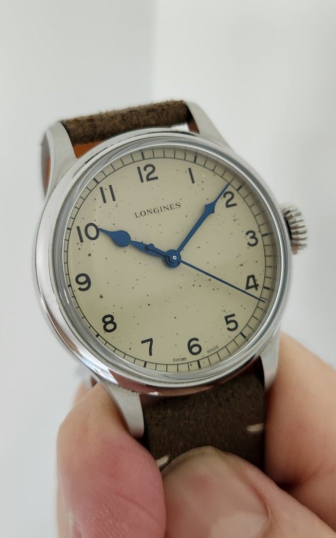 Longines Heritage Military Mechanical Watch, Luxury, Watches on Carousell