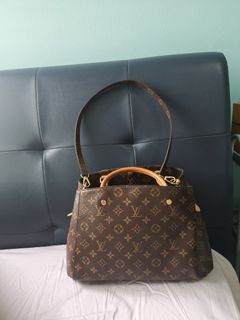 Louis Vuitton LV LockIt Horizontal Top Handle Monogram Coated Canvas M40104 oxluxe, Luxury, Bags ...