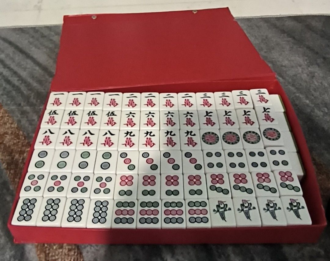 Auto Mahjong tiles, Singapore Mahjong Set, Hobbies & Toys, Toys & Games ...