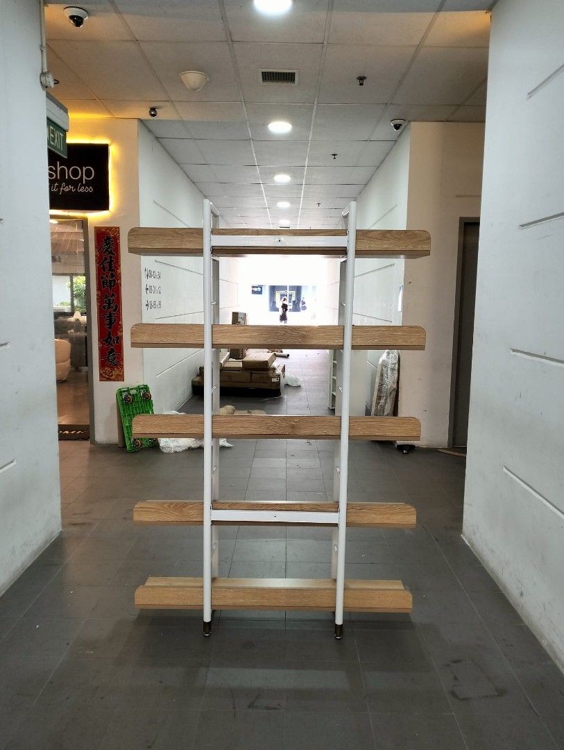 MARON 5 Tier Display Shelf, Furniture & Home Living, Furniture, Shelves ...