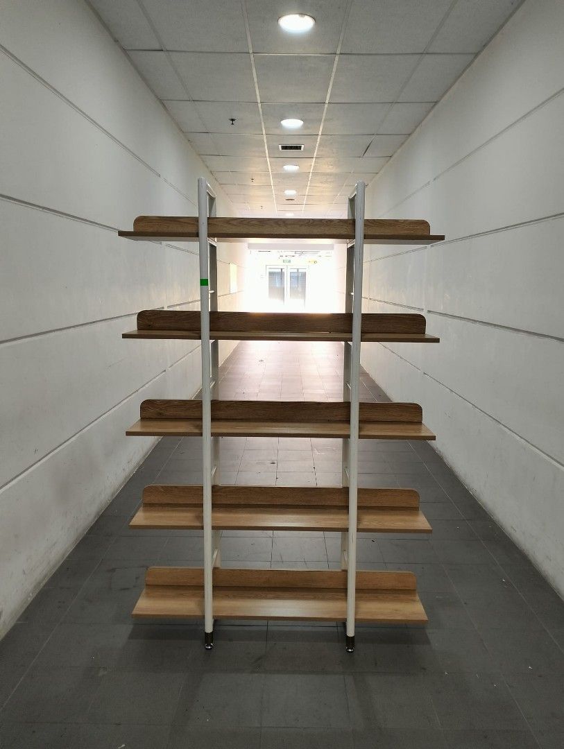 MARON 5 Tier Display Shelf, Furniture & Home Living, Furniture, Shelves ...