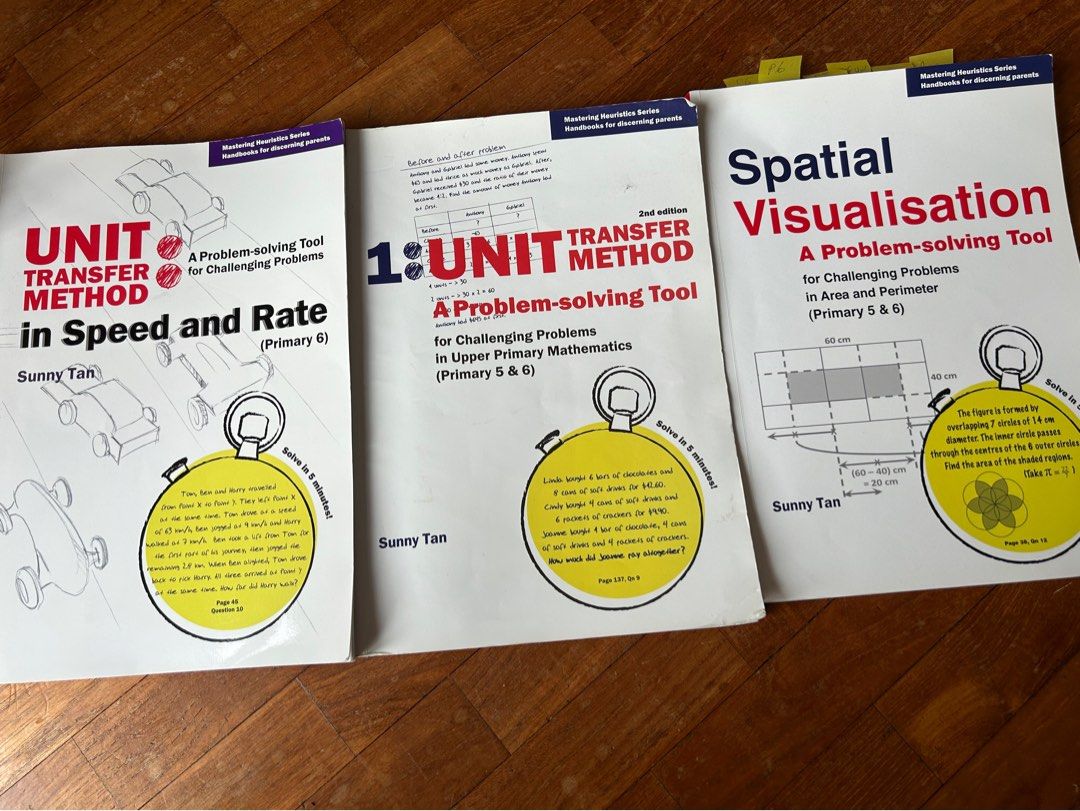 Mastering heuristics series math assessment books, Hobbies & Toys ...