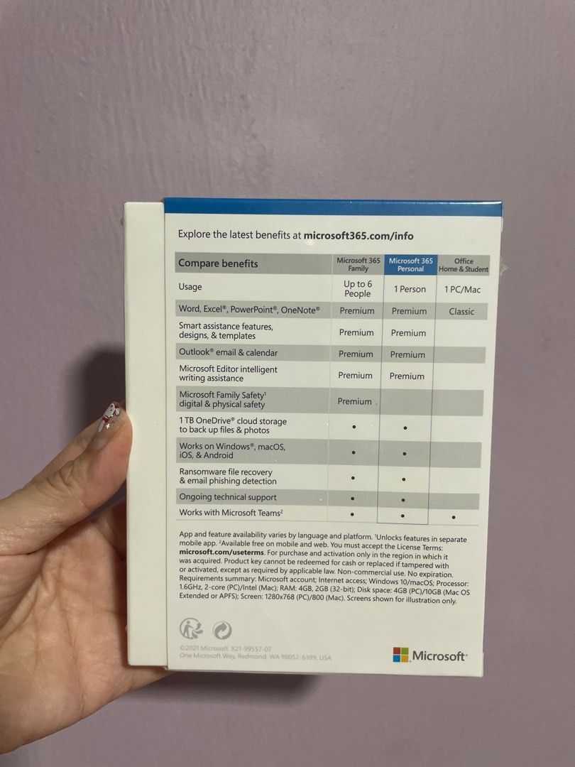 Microsoft 365 Personal, Computers & Tech, Office & Business Technology ...