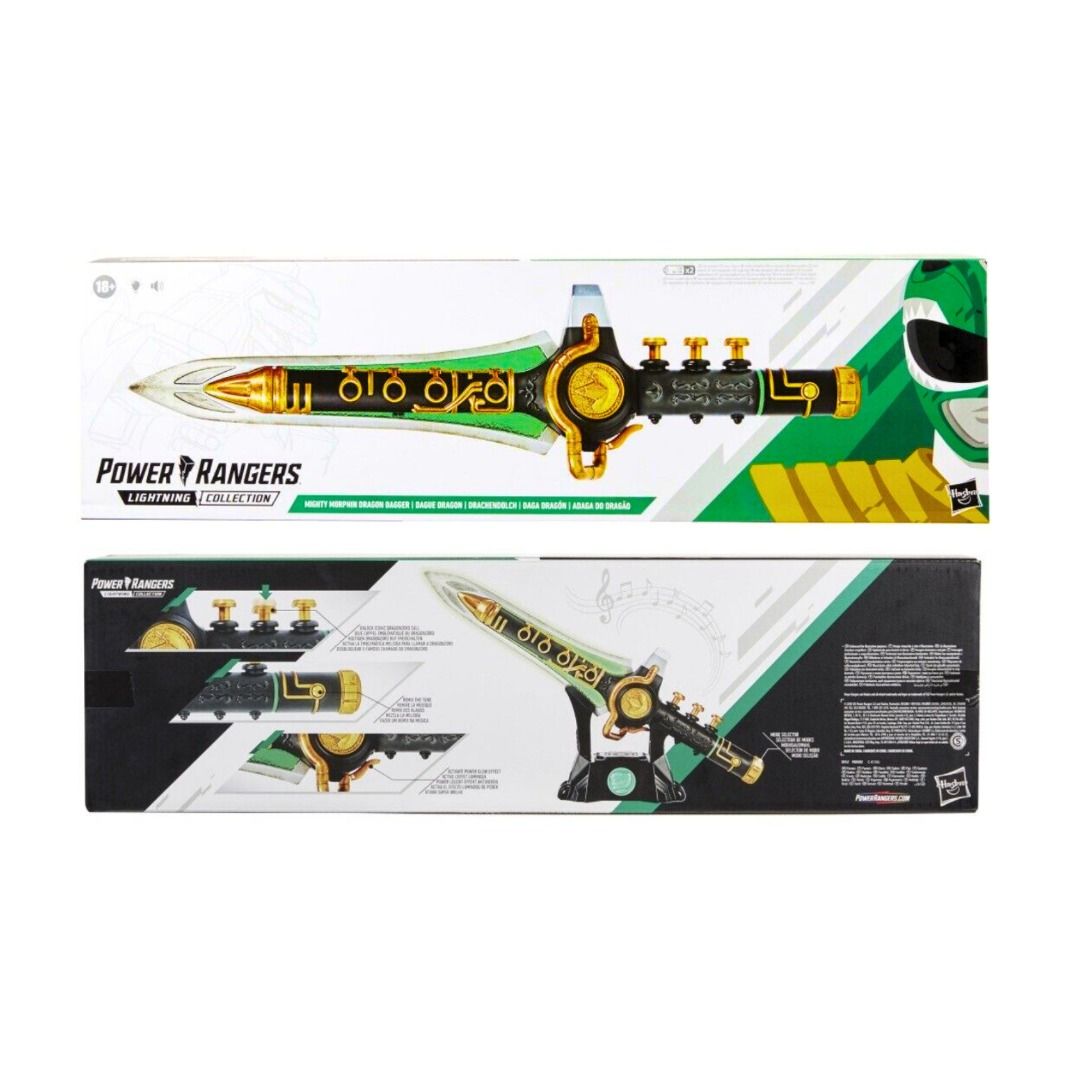 Mighty Morphin Power Rangers Hasbro Lightning Collection Green Ranger ...