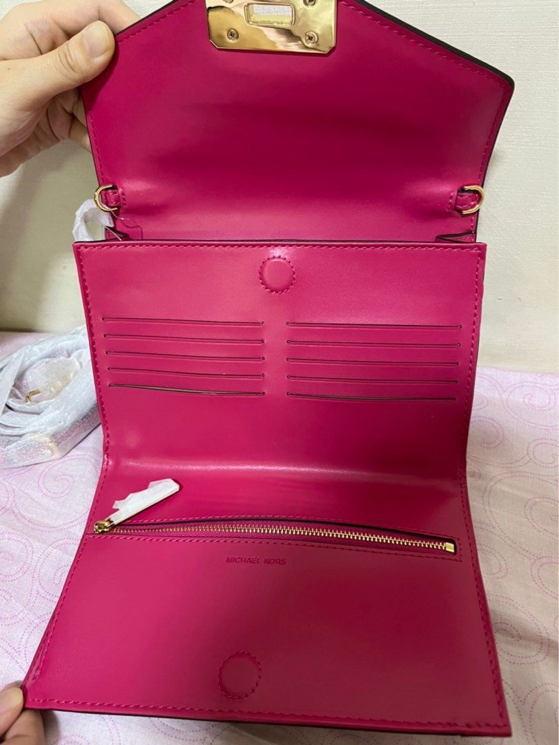 全新mk woc鏈包 mk側背包, 名牌精品, 精品包與皮夾在旋轉拍賣