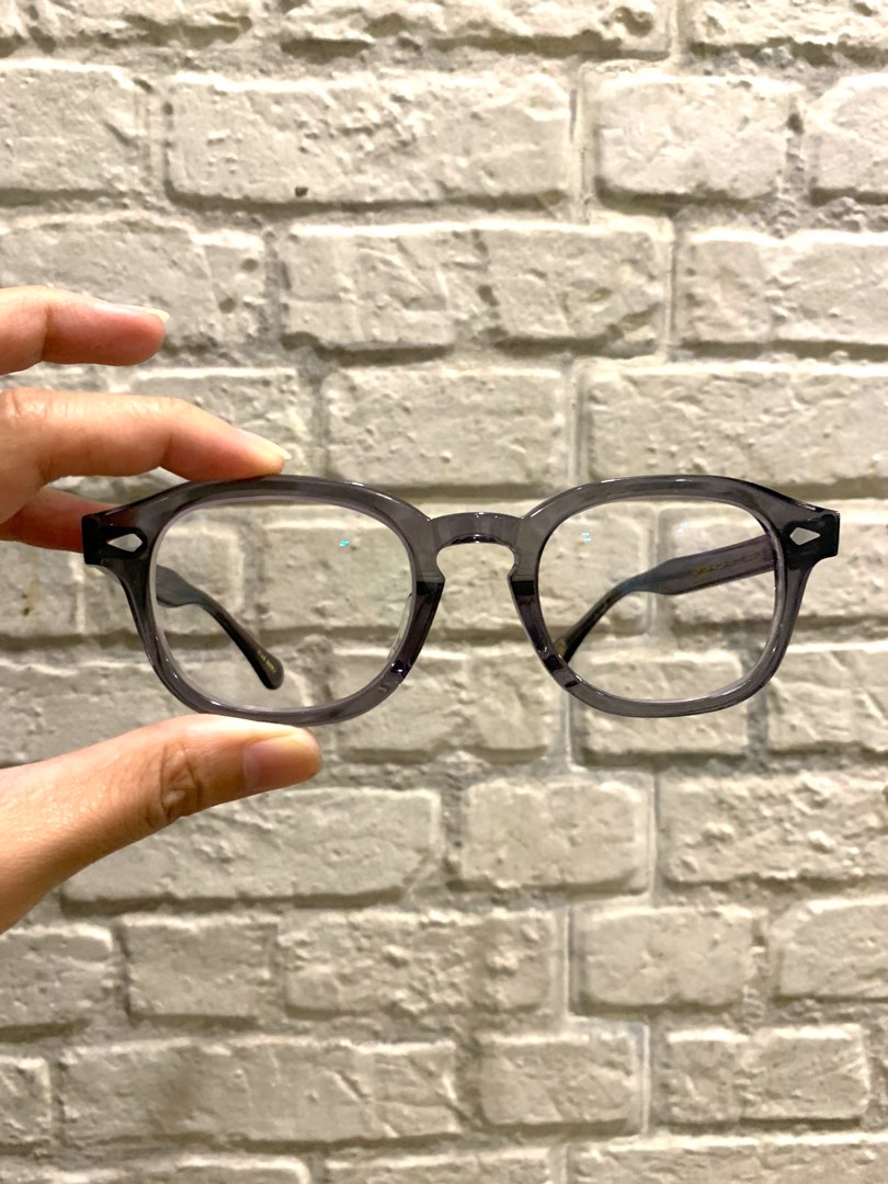 Moscot Lemtosh Sage Frame Glasses, Fesyen Pria, Aksesoris, Kacamata di ...