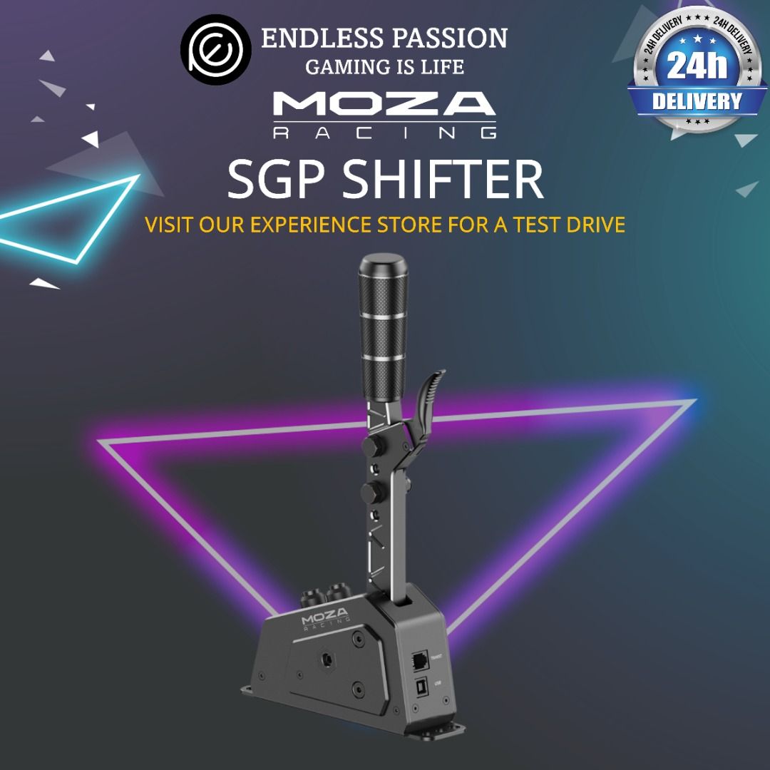 MOZA SGP Sequential Shifter - RS059 - PM FOR MEMBER PRICE, Computers & Tech, Parts & Accessories ...