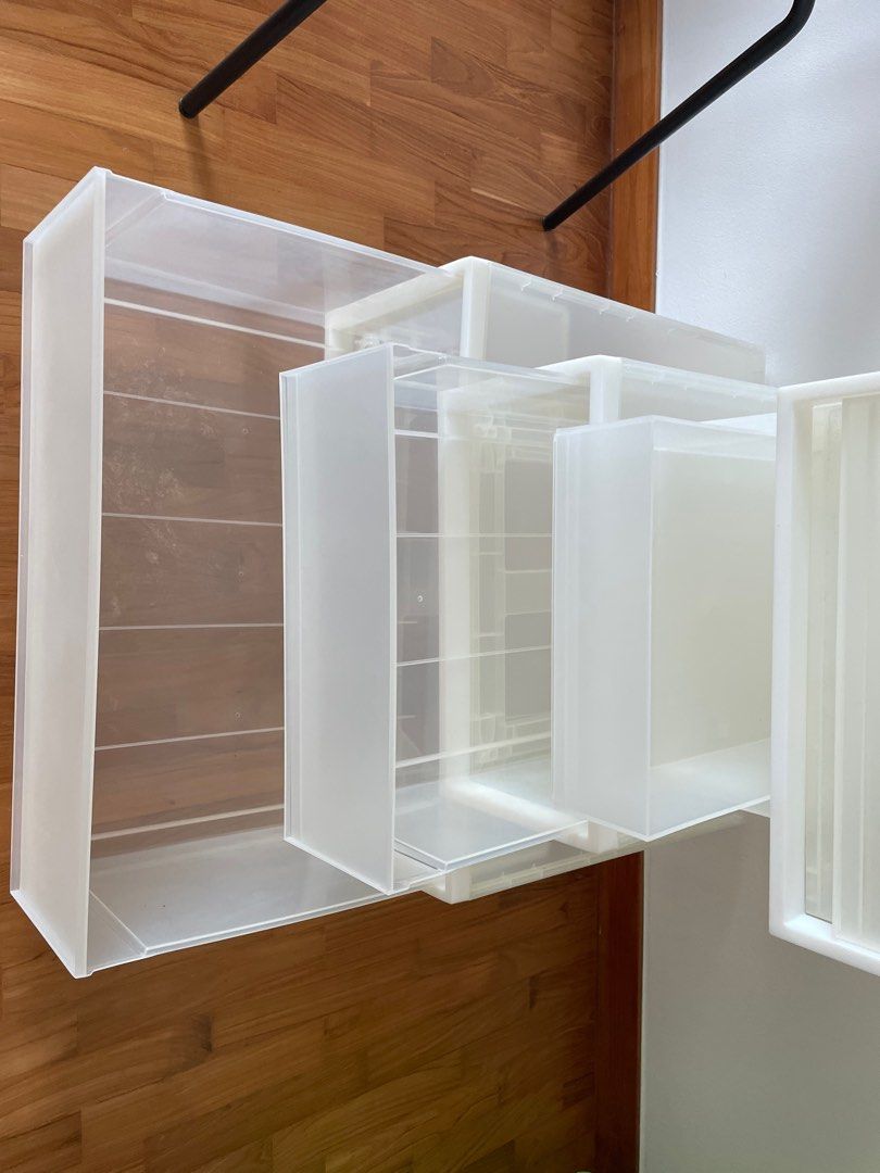 Muji storage boxes- various sizes, Furniture & Home Living, Home ...