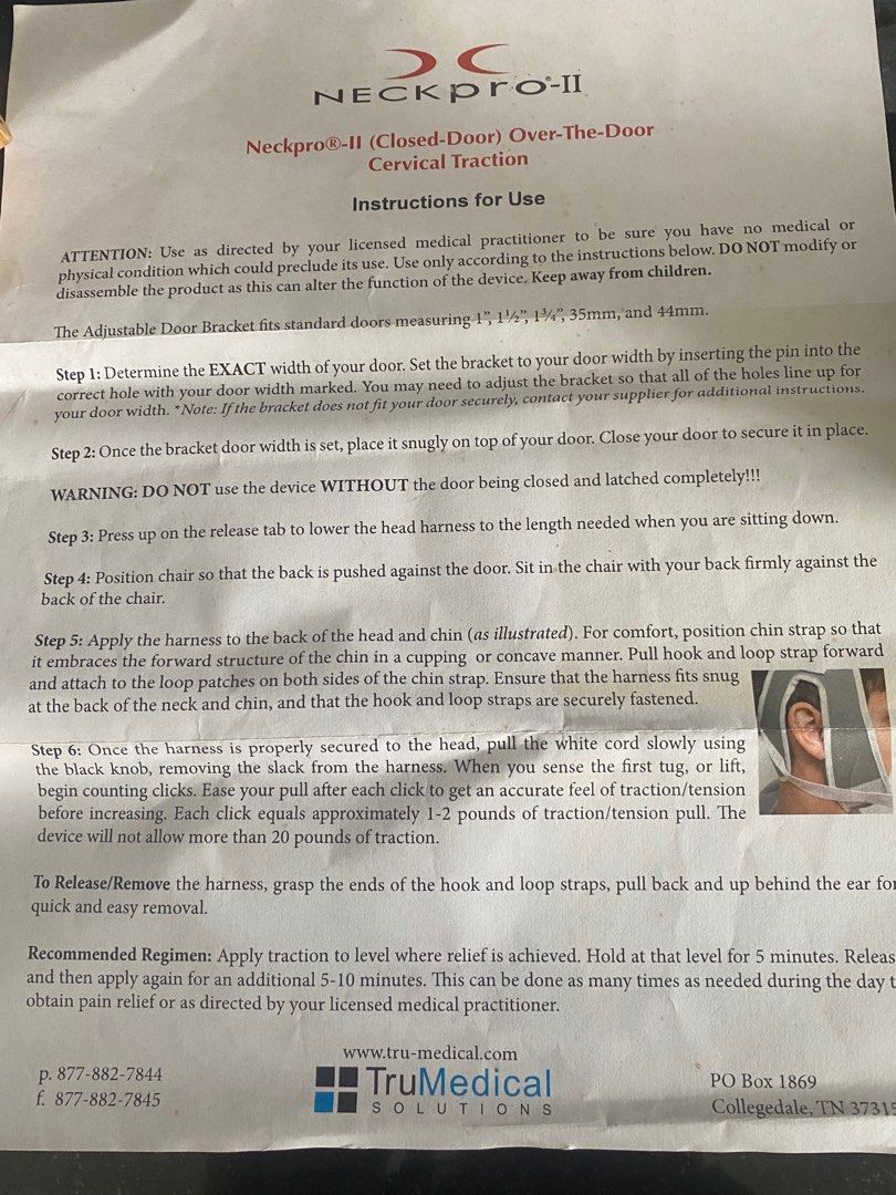 NECK PRO-II, Everything Else on Carousell