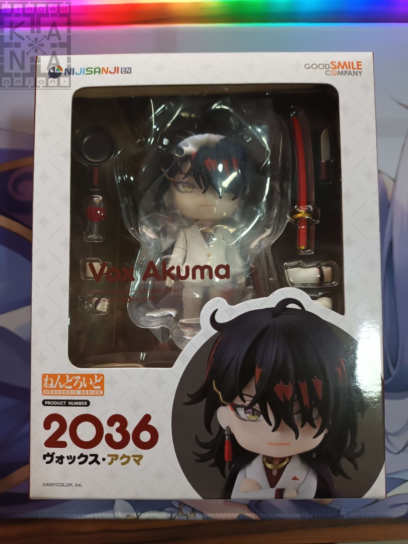 [AUTHENTIC] Nendoroid 2036 Vox Akuma | Nijisanji EN, Hobbies & Toys ...