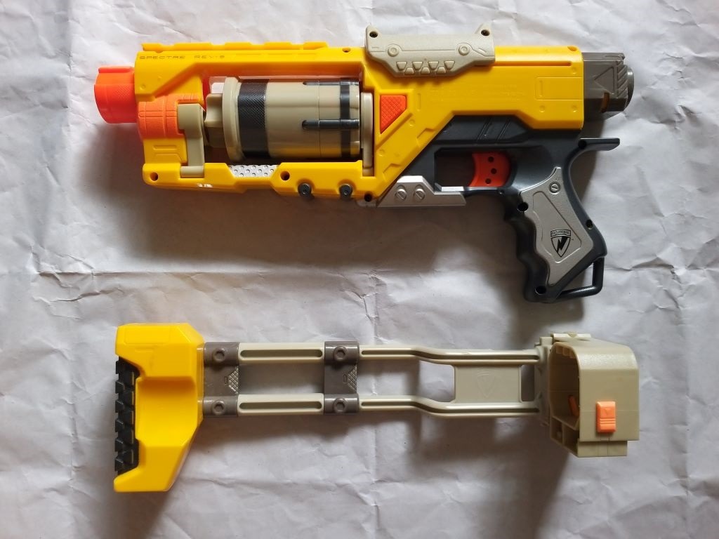 Nerf Spectre Rev-5 Dart Blaster, Hobbies & Toys, Toys & Games on Carousell