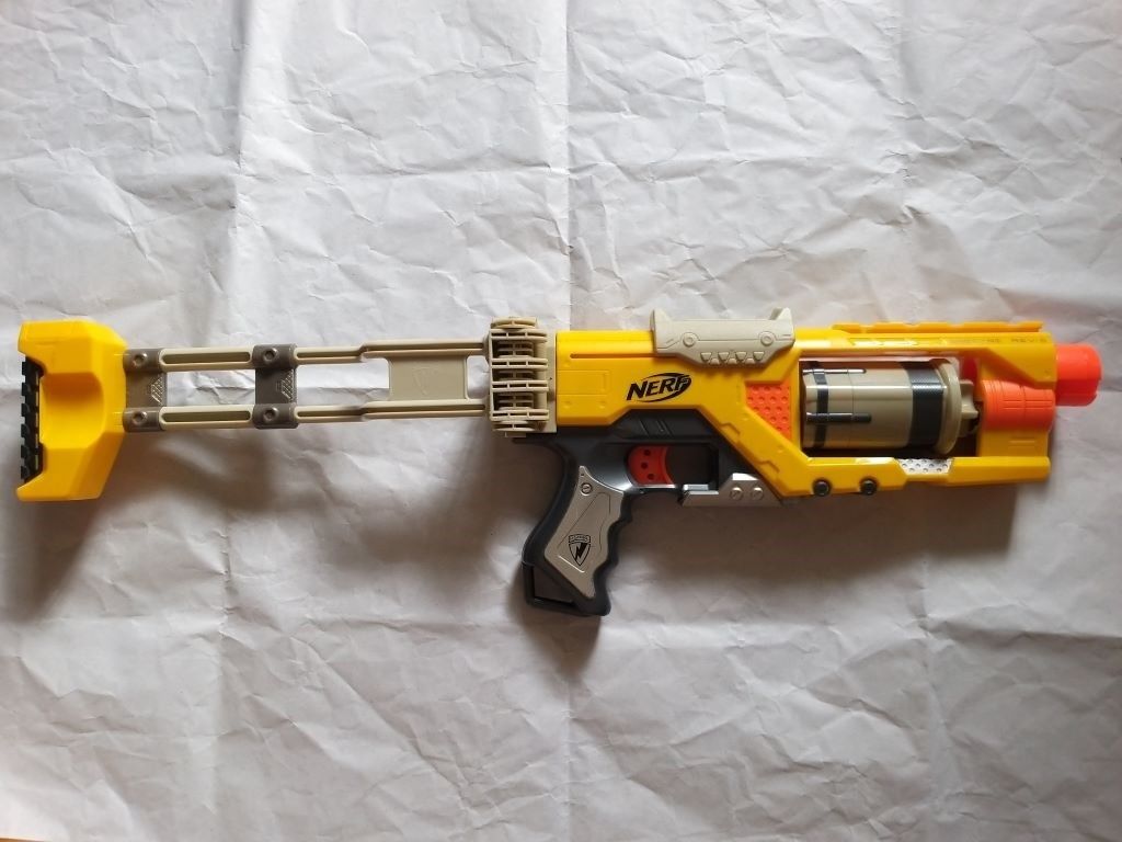 Nerf Spectre Rev-5 Dart Blaster, Hobbies & Toys, Toys & Games on Carousell