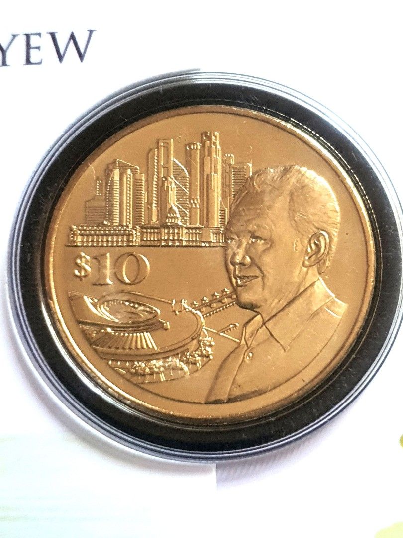 (85 left. Hurry!) Singapore LKY100 $10 Coin in Presentation Pack ...