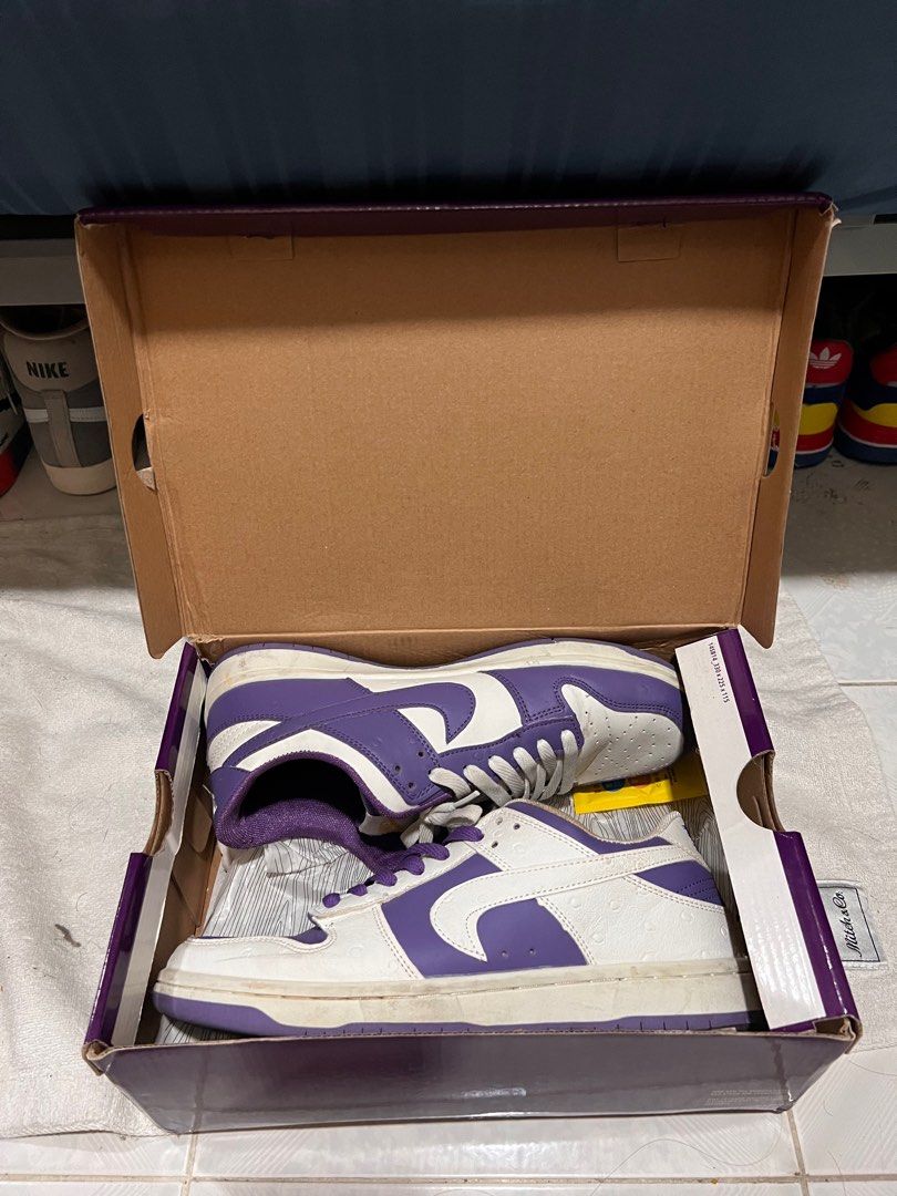 Nike SB Dunk Reverse Purple, Men's Fashion, Footwear, Sneakers on Carousell