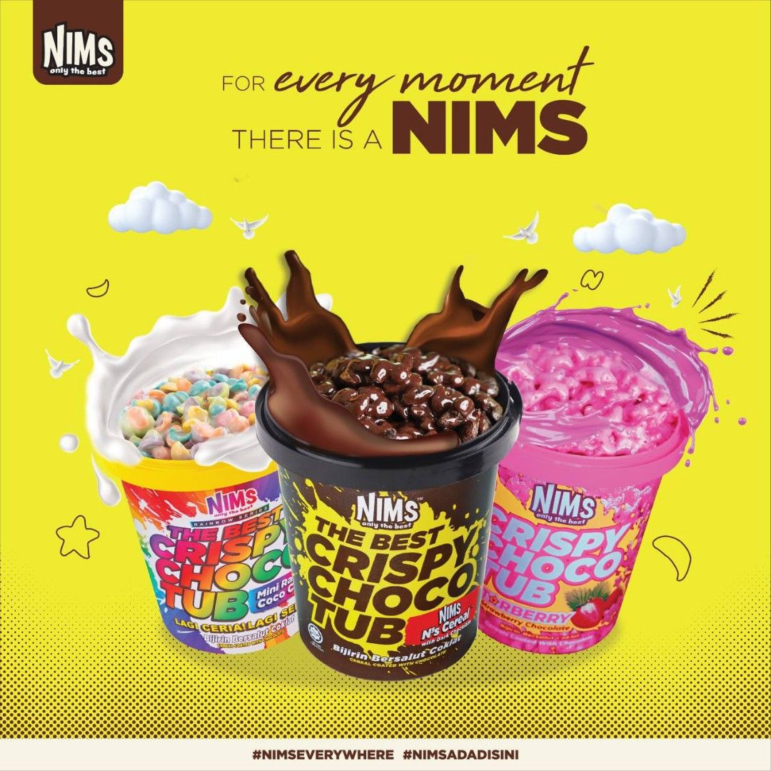 Nims choco tub, Food & Drinks, Beverages on Carousell