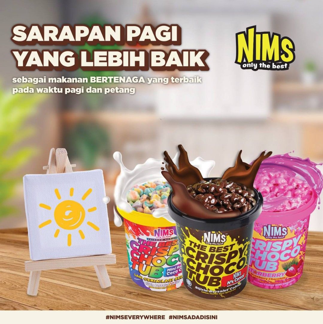 Nims choco tub, Food & Drinks, Beverages on Carousell