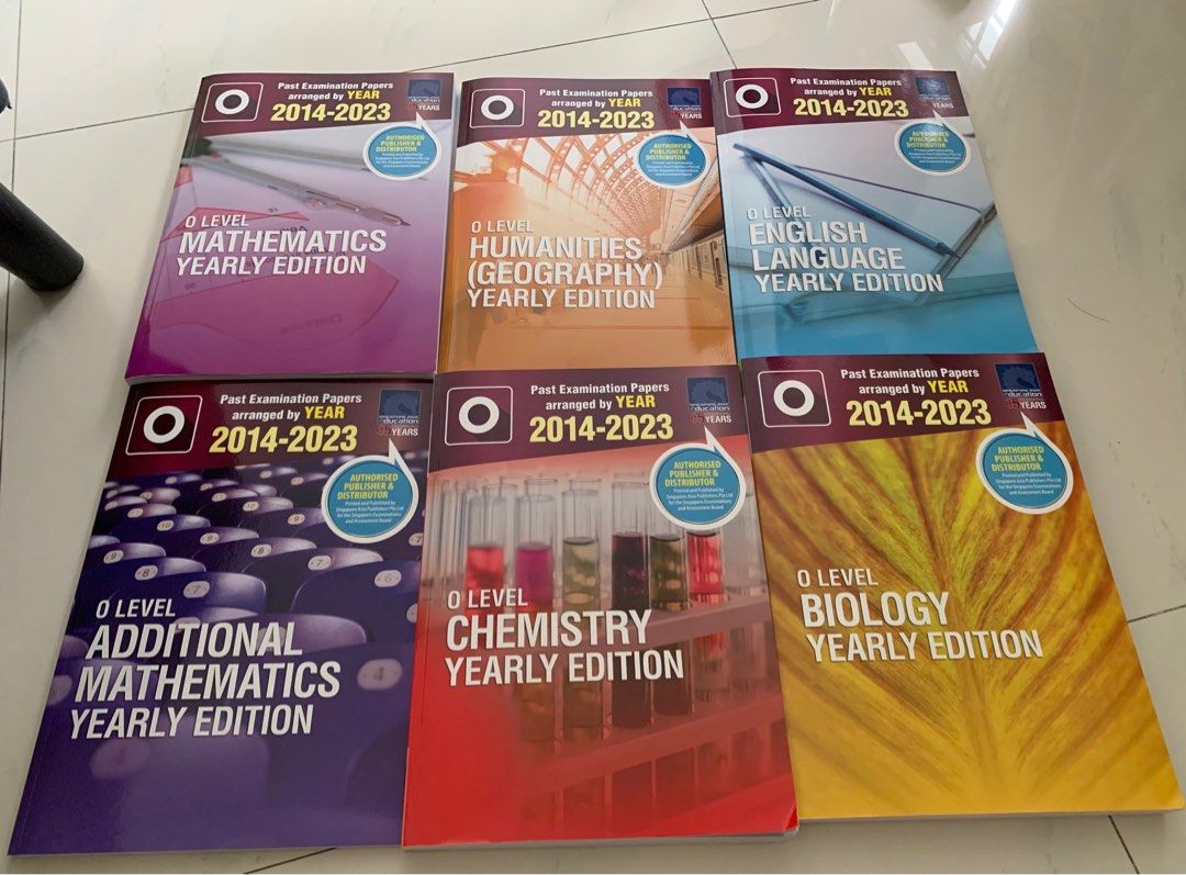 O Level Ten Year Series 2024 Yearly, Hobbies & Toys, Books & Magazines ...