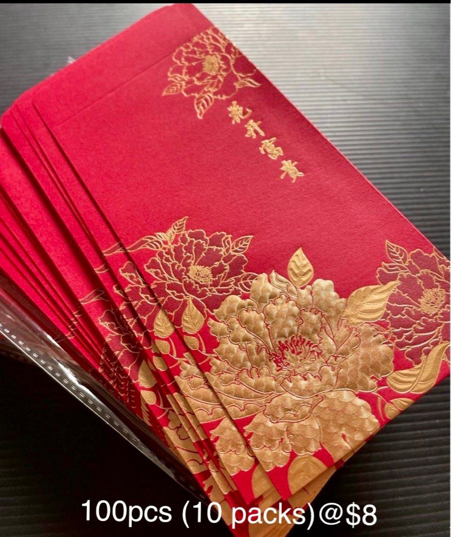 Ocbc standard chartered red packet angbao, Everything Else on Carousell
