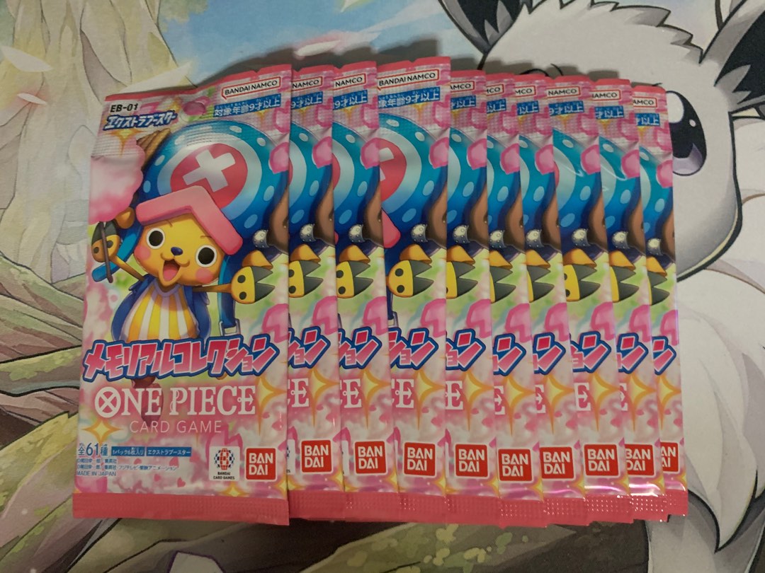 One Piece TCG EB01 Loose Pack, Hobbies & Toys, Toys & Games on Carousell