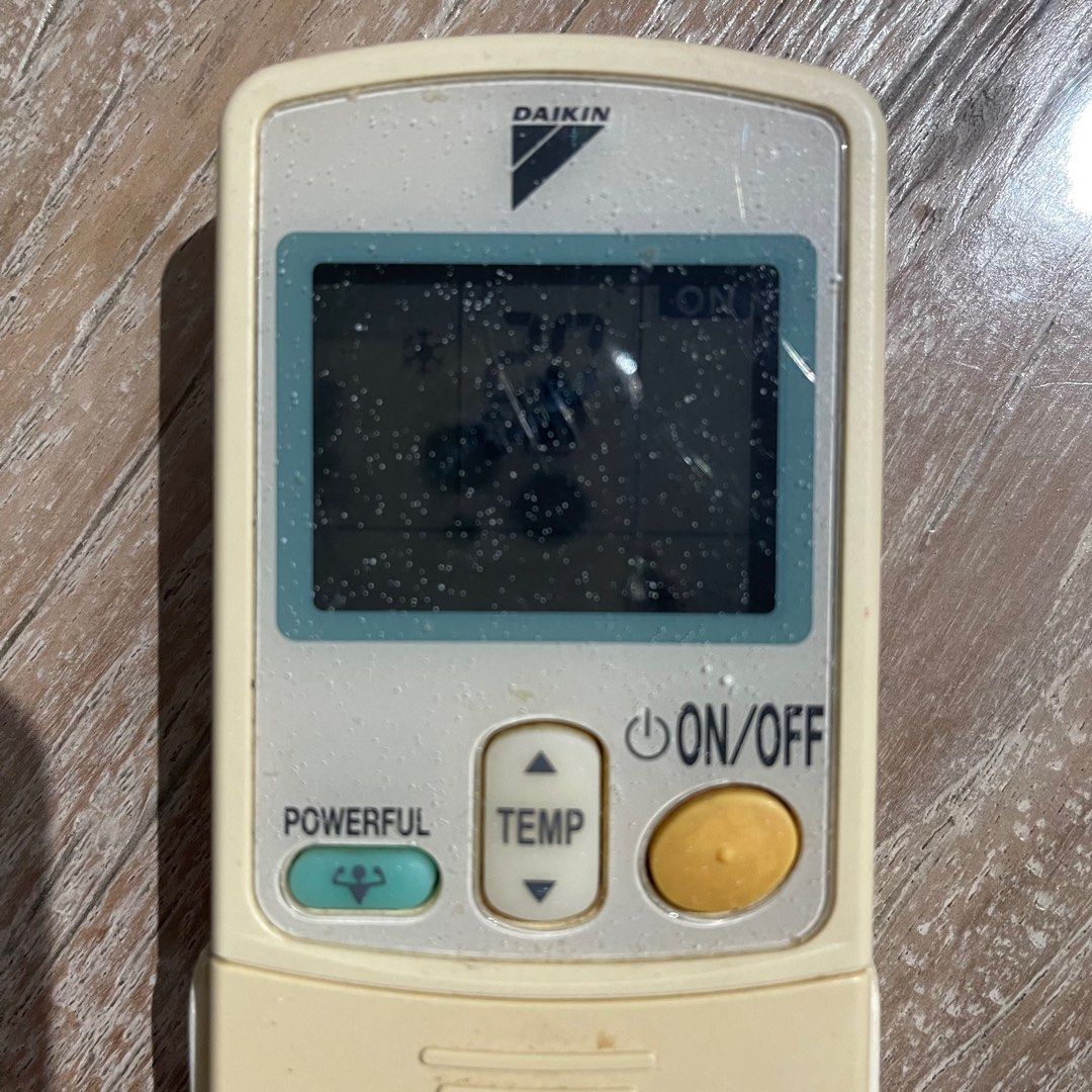 Original Daikin Aircon Remote Control, TV & Home Appliances, Air ...