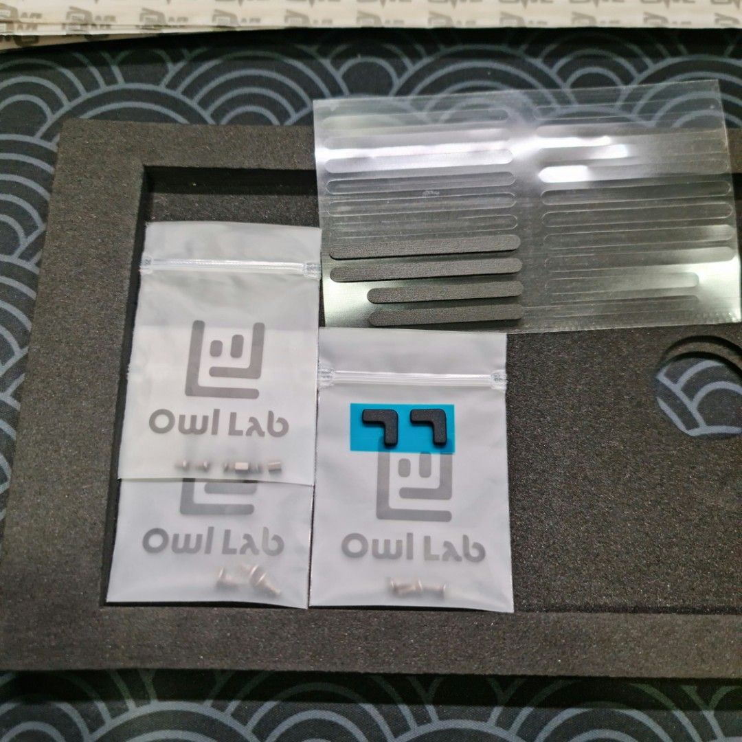 OwLab Voice65 E-White Custom Mechanical RGB Gaming Keyboard, Computers ...