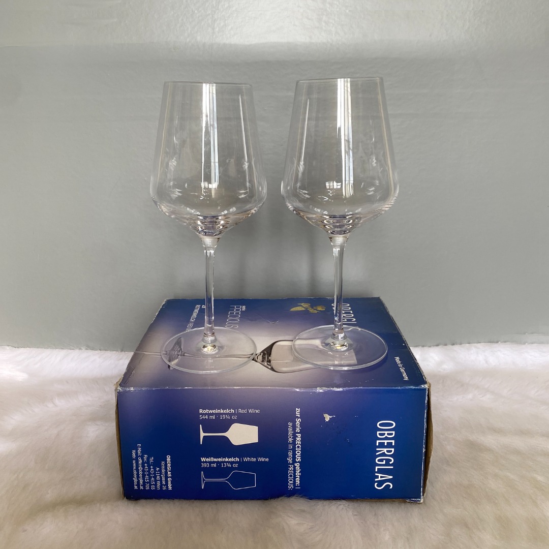 Pierroth Oberglass Precious Series Red Wine Glass, Furniture & Home ...