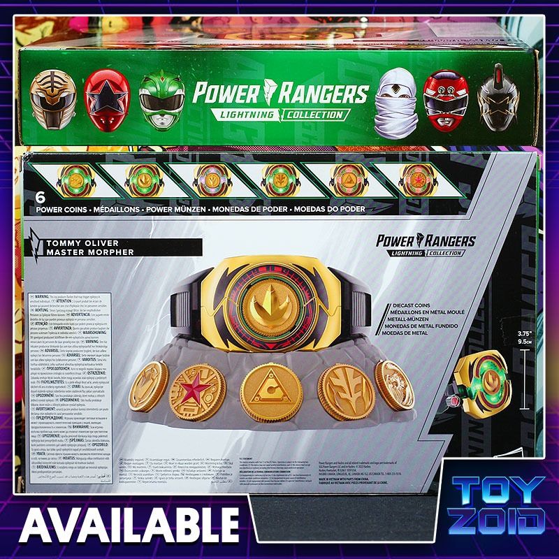Power Rangers Lightning Collection Tommy Oliver Master Morpher MMPR ...