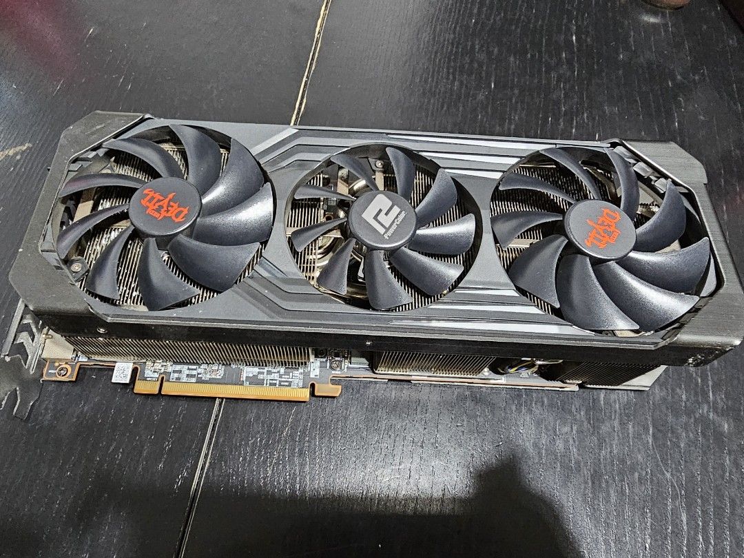 Powercolor Red Devil AMD Radeon RX 6800 XT GPU Graphics Card, Computers ...