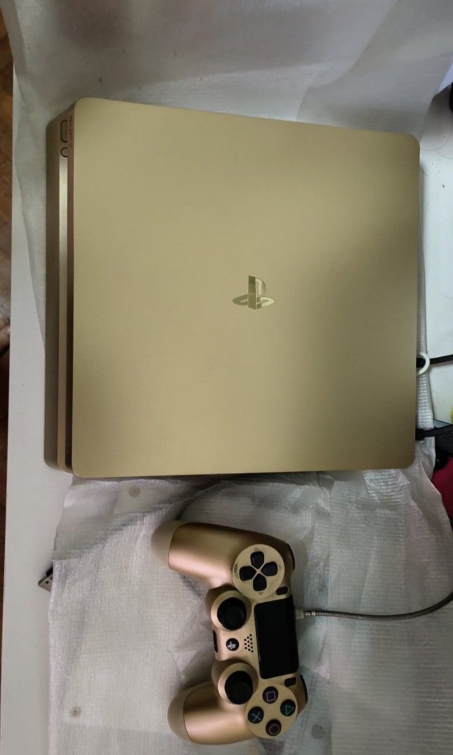 PS4 Gold version, Video Gaming, Video Game Consoles, PlayStation on ...