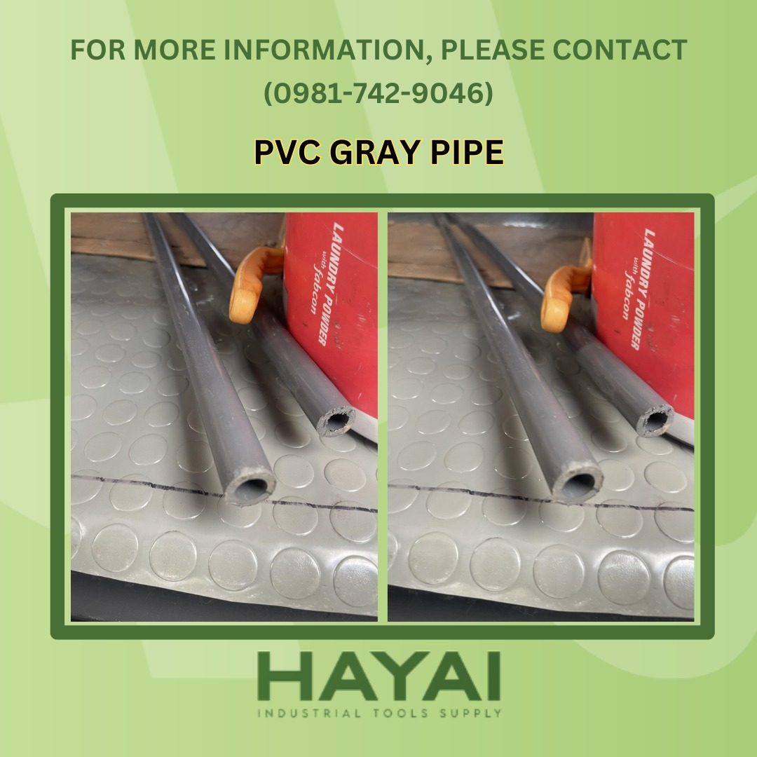 PVC GRAY PIPE, Commercial & Industrial, Construction Tools & Equipment ...