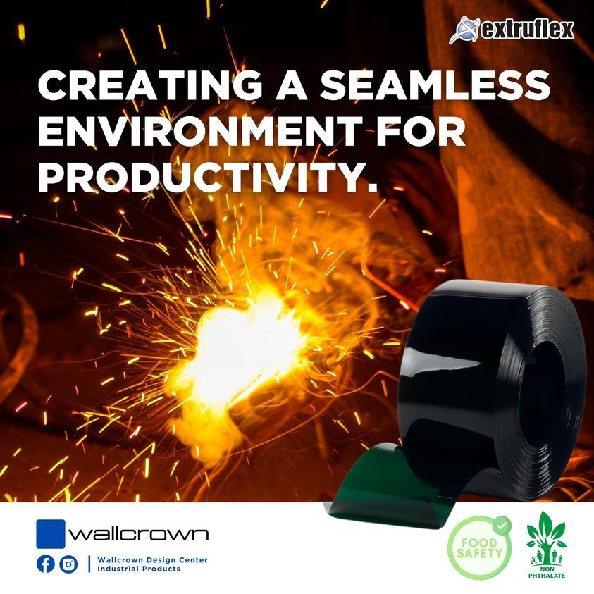 PVC Strip Curtain Extruflex UVT Green, Commercial & Industrial ...