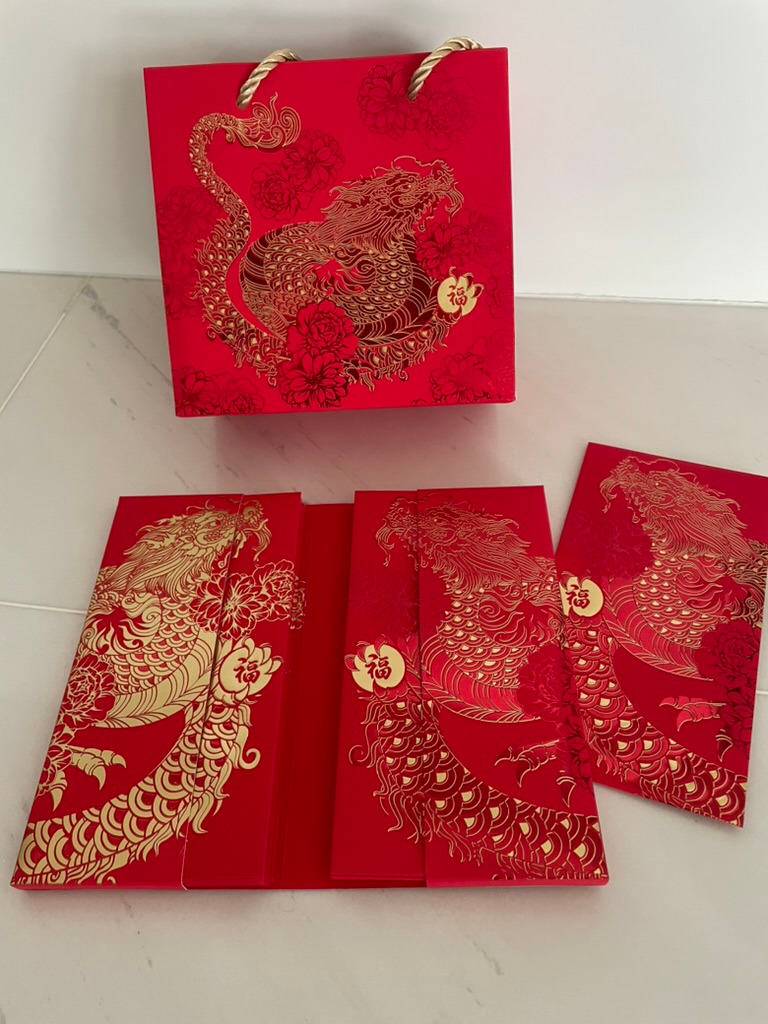 Red packets/ Ang Bao/ Hong Bao Year of the Dragon, Hobbies & Toys ...