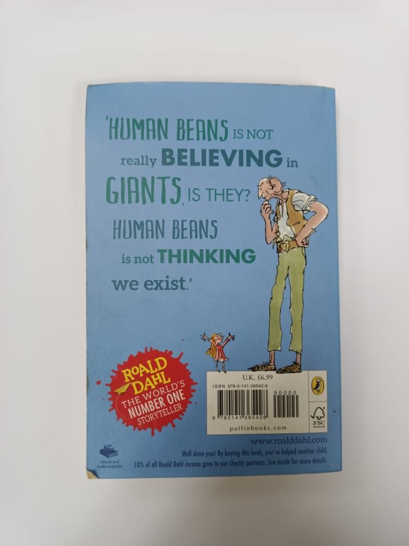 Roald Dahl : The BFG - Storybook, Hobbies & Toys, Books & Magazines ...