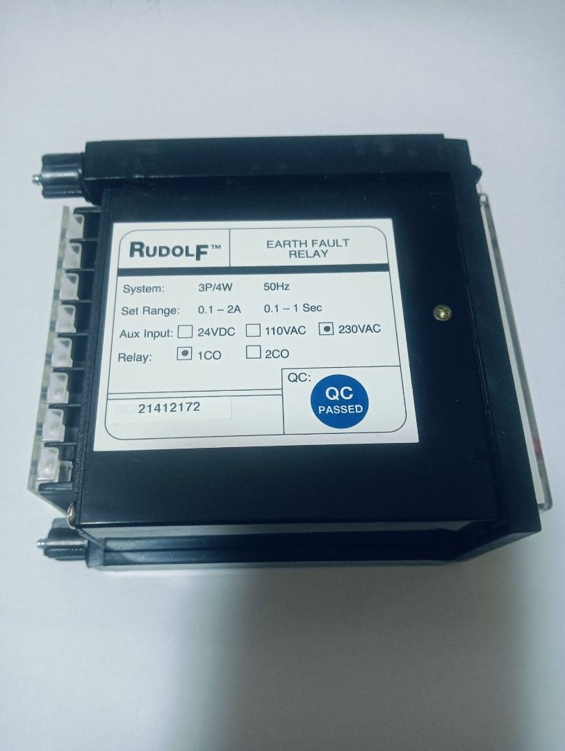 Rudolf Earth Fault Relay, Computers & Tech, Parts & Accessories ...
