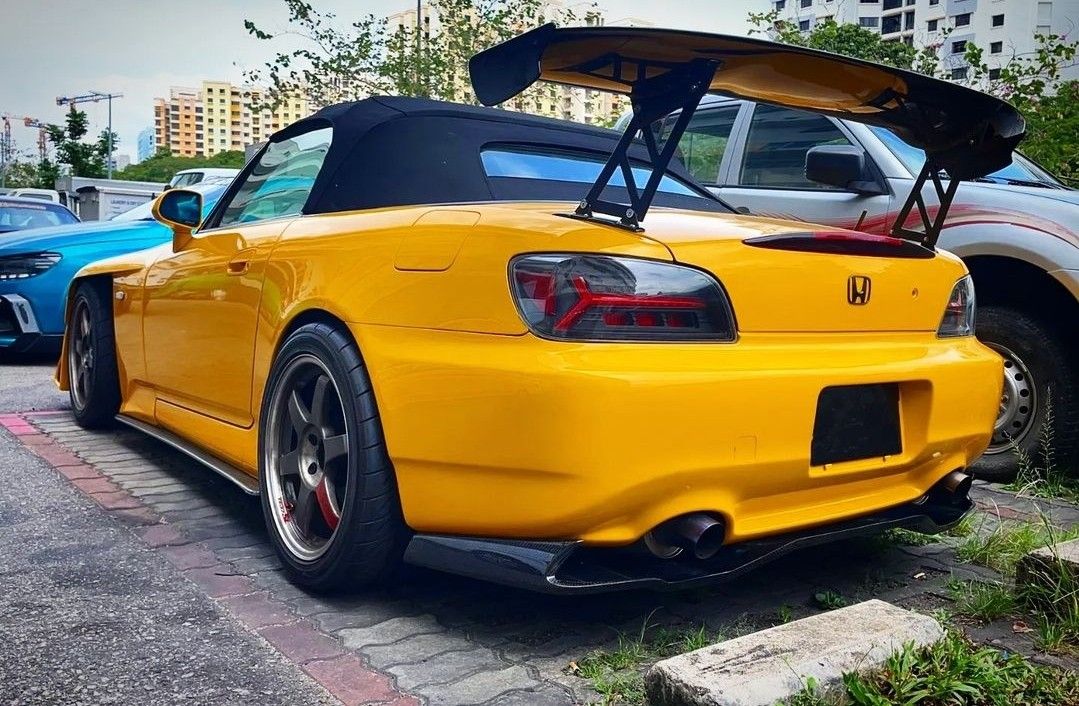 S2000 rear diffuser voltex, Car Accessories, Accessories on Carousell