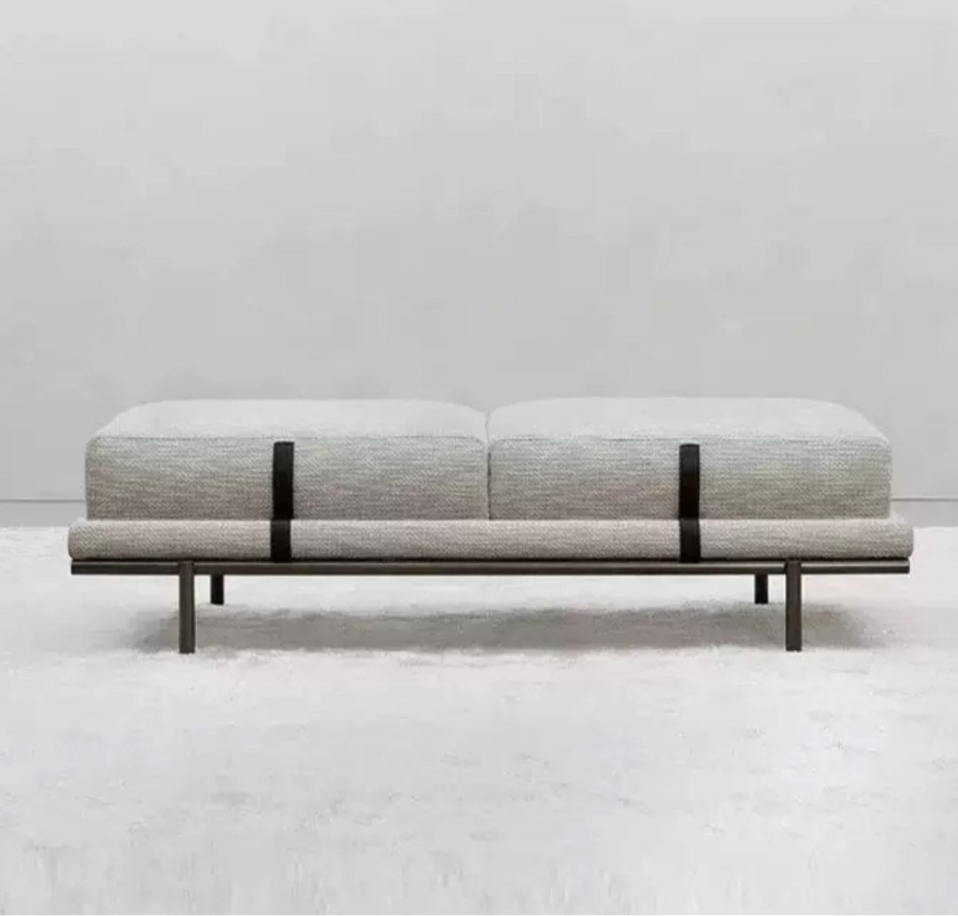 SAVO Modern Fabric Bench, Furniture & Home Living, Furniture, Chairs on ...