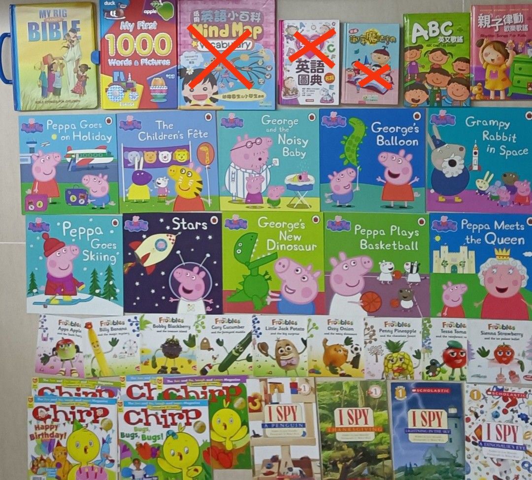 SCHOLASTIC book / Handy Bible / Song book / Dictionary / Magazine 兒童圖書 ...