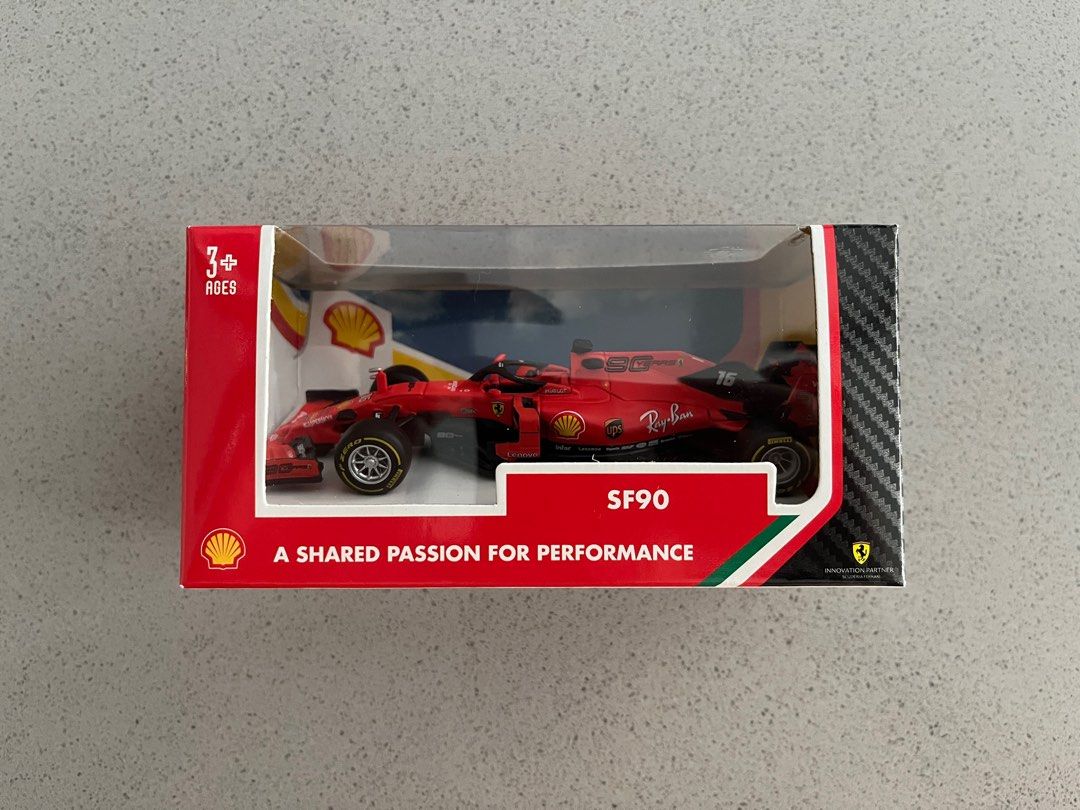 SHELL Ferrari F1 (SF90), Hobbies & Toys, Toys & Games on Carousell