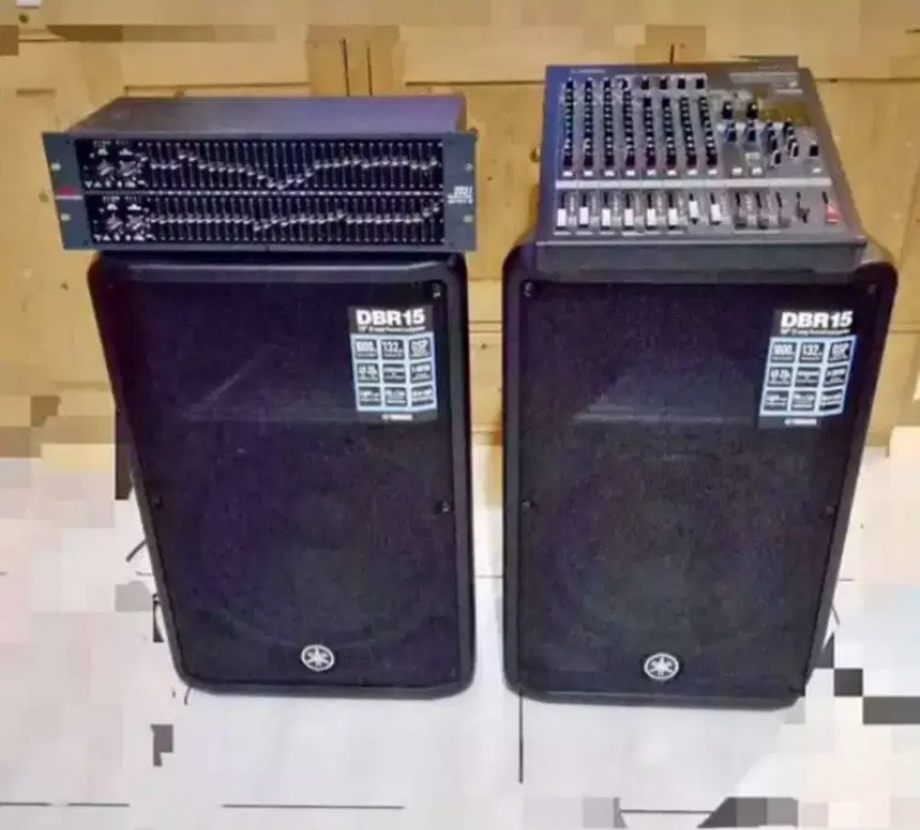 Speaker, Crossover Mixer Yamaha, Equalizer, Musik & Media, Alat di ...
