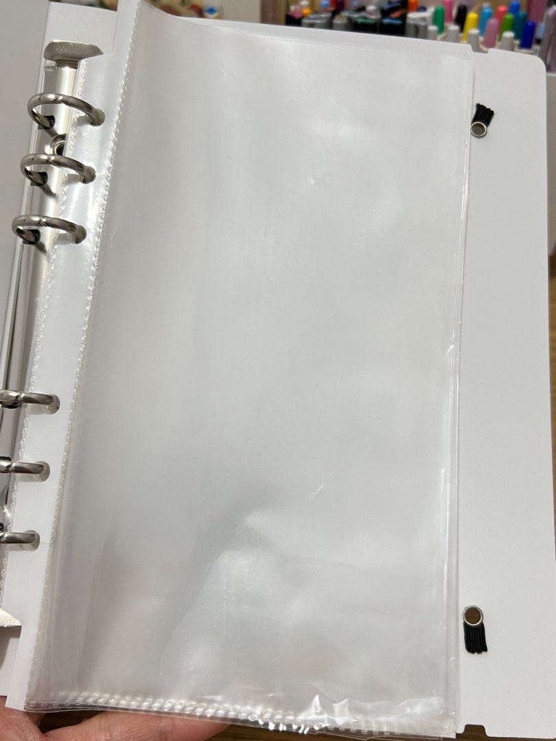 Sticker, binder, ring map file journal, tempat simpan stiker, organizer ...