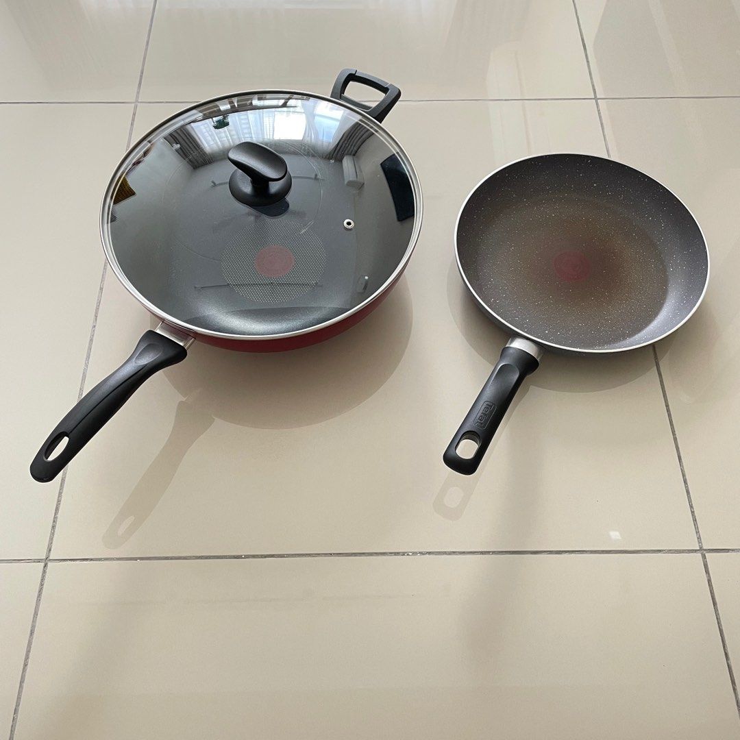 Tefal Non-Stick Wokpan (BUY 1 FREE 1), Furniture & Home Living, Kitchenware & Tableware ...