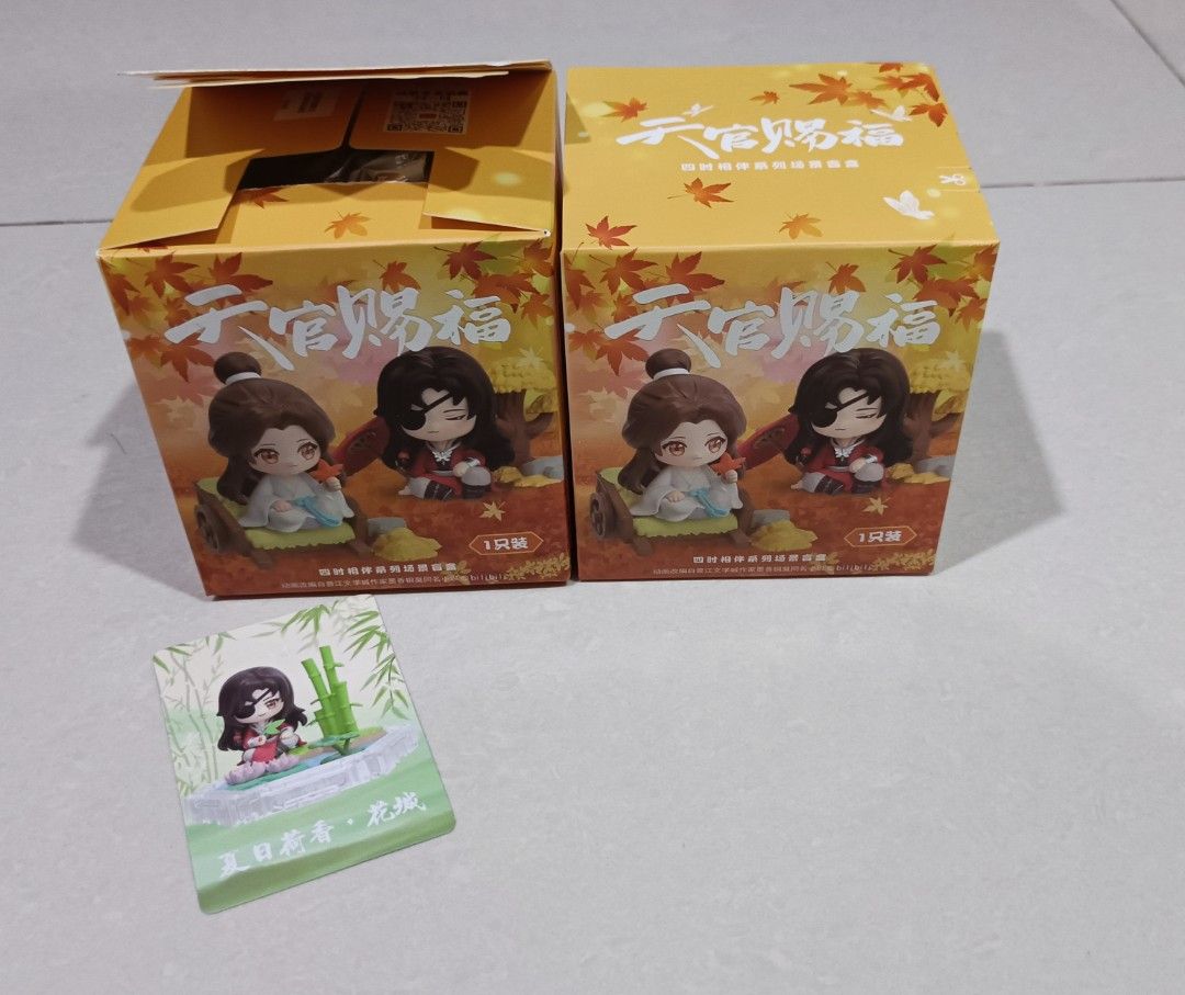 TGCF Summer Season BlindBox HOB Hua Cheng Xie Lian, Hobbies & Toys ...