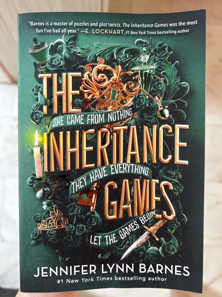 The Inheritance Games by Jennifer Lynn Barnes, Hobbies & Toys, Books ...