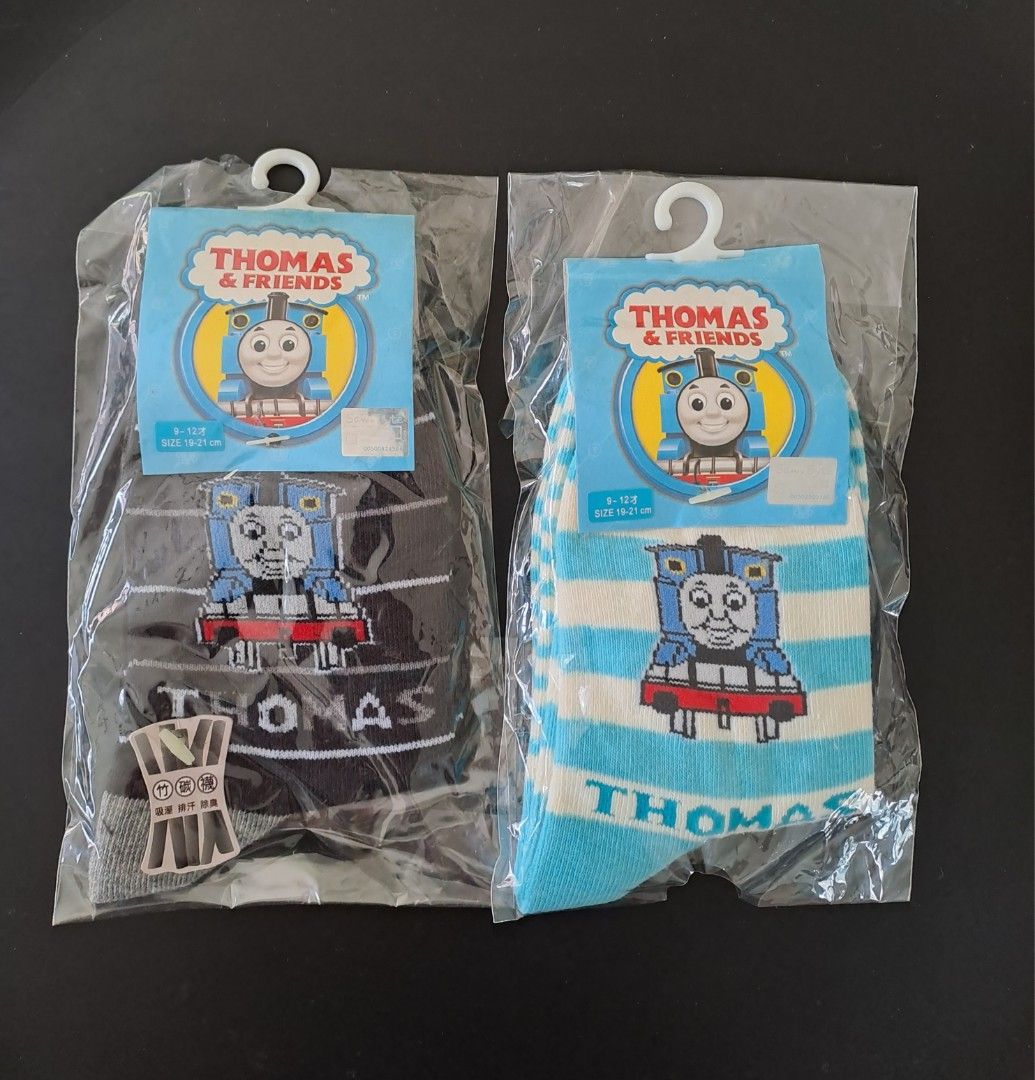 Thomas & Friends Socks, Babies & Kids, Babies & Kids Fashion on Carousell