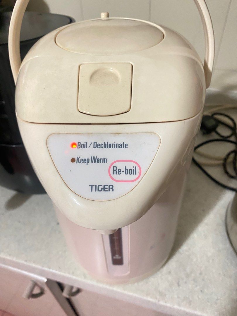 Tiger hot water electric kettle, TV & Home Appliances, Kitchen ...