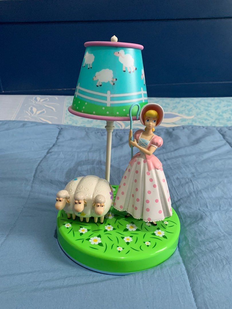 toy story bo peep lamp original disney bisa nyala, Toys & Collectibles ...