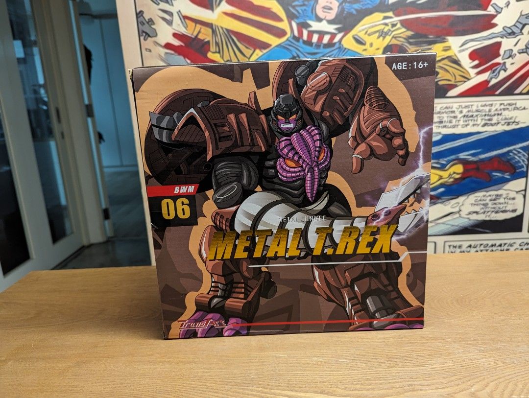 TransArt Toys BWM-06 Metal T.Rex (Transmetal Beast Wars Megatron) NEW ...