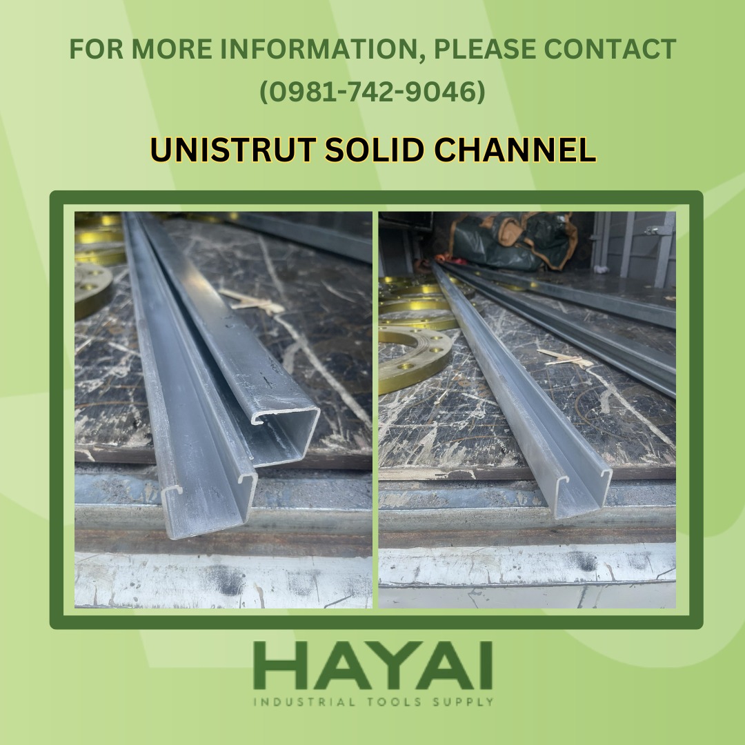 UNISTRUT SOLID CHANNEL, Commercial & Industrial, Construction Tools ...